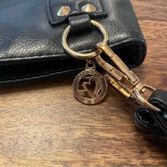 JINGPIN | Bags | Jingpin Smiling Skull Faux Leather Shoulder Bag | Poshmark